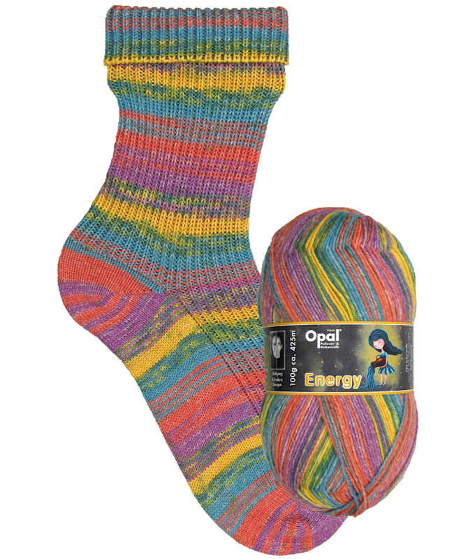 Opal Energy 9400 Tatkraft (Vigour) 4-ply sock / glove knitting yarn